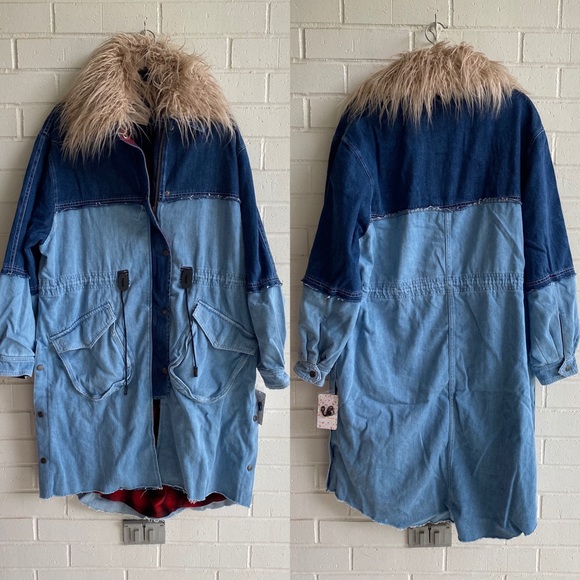 Free People | Jackets & Coats | Nwt Free People Days To Come Parka Coat ...